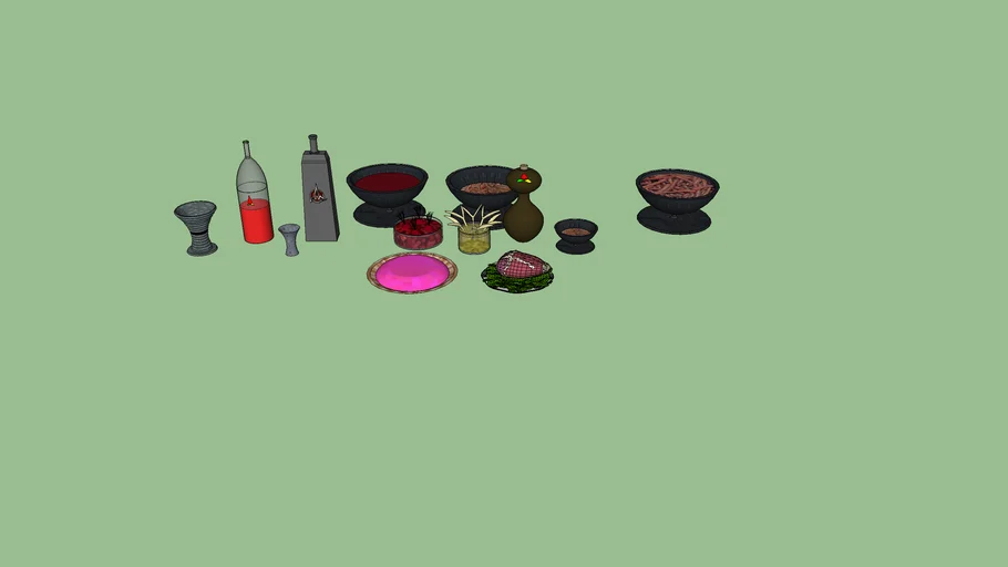 Klingon Food 2 - Star Trek the Next Generation | 3D Warehouse