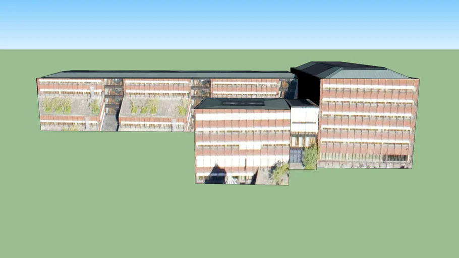 Bygning i København, Danmark | 3D Warehouse