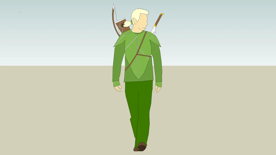 bryce the elven warrior | 3D Warehouse