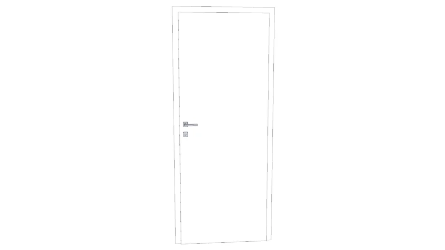 Dynamic Door (Left Open) | 3D Warehouse