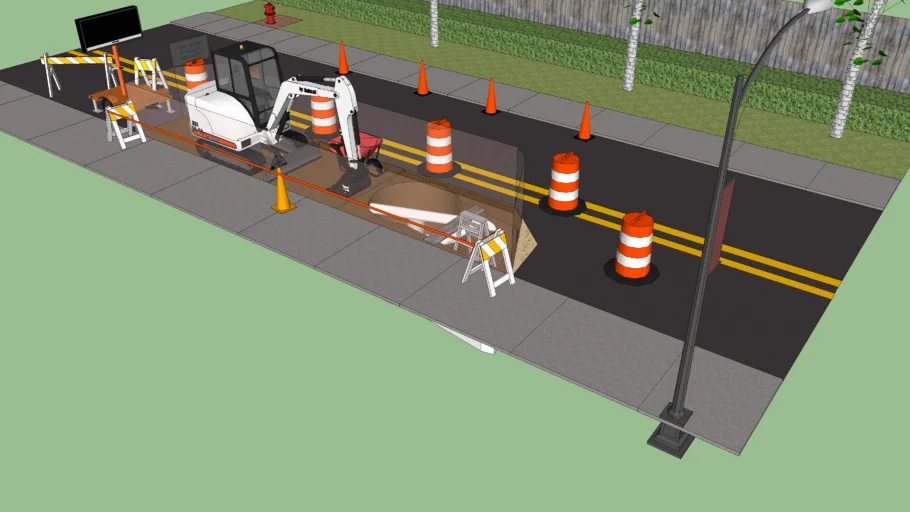Road Construction | 3D Warehouse