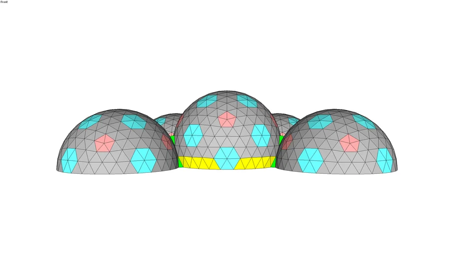 6V cluster 40 feet diameter | 3D Warehouse