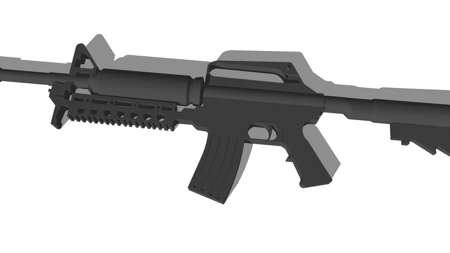 M16 Assault Rifle | 3D Warehouse