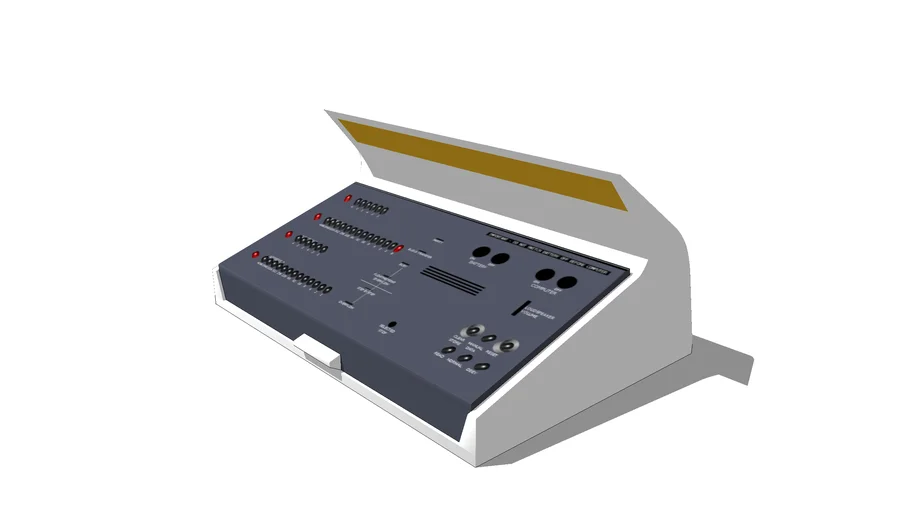 Elliott 803 command console | 3D Warehouse