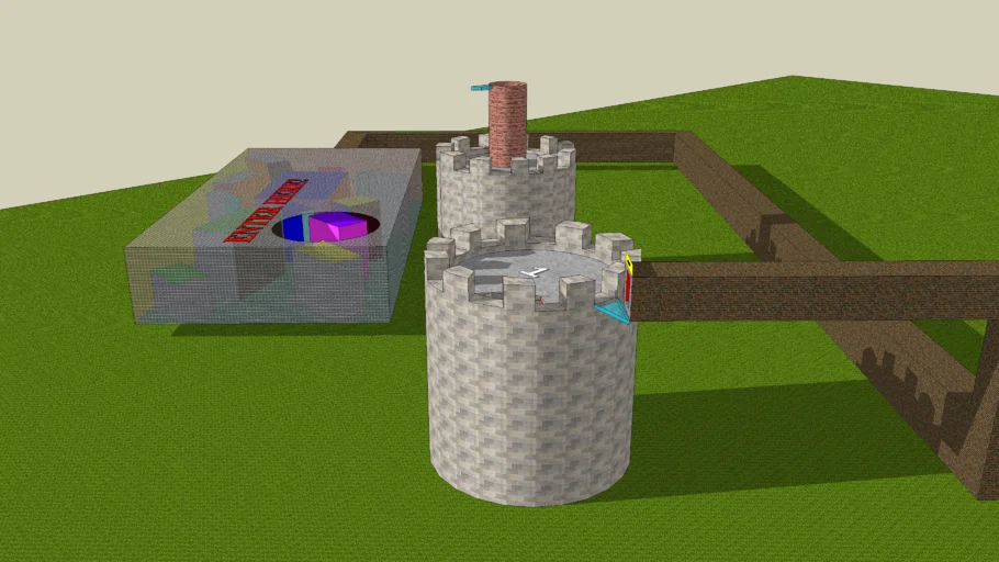 Two Tower Fun House | 3D Warehouse