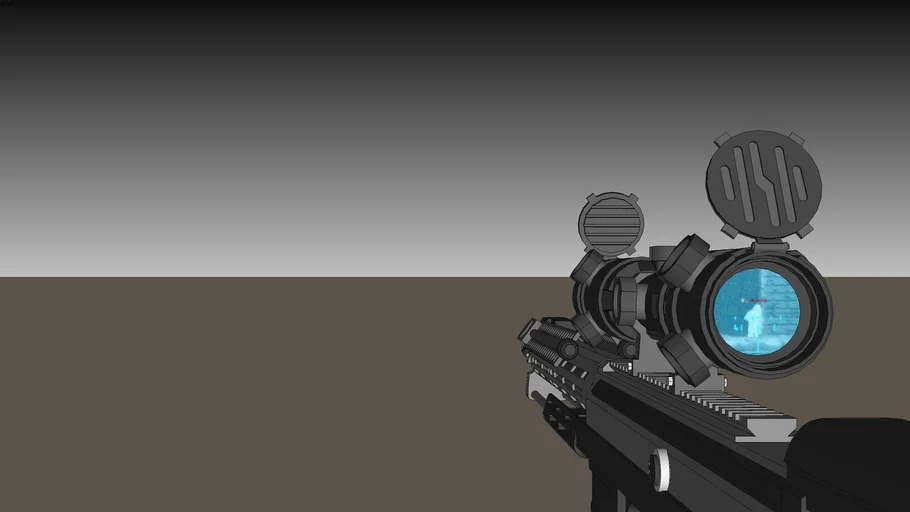 DSR-1 Black Ops NR scope | 3D Warehouse