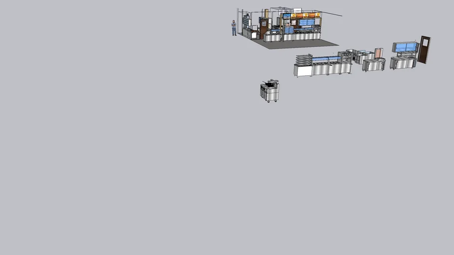 fast food | 3D Warehouse
