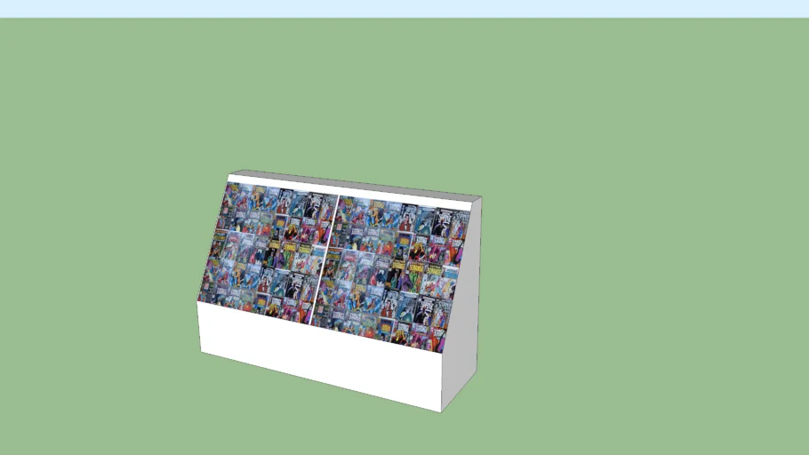 Comic Book Rack | 3D Warehouse