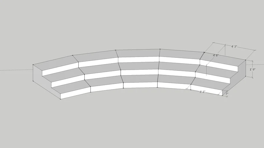 Choir Risers | 3D Warehouse