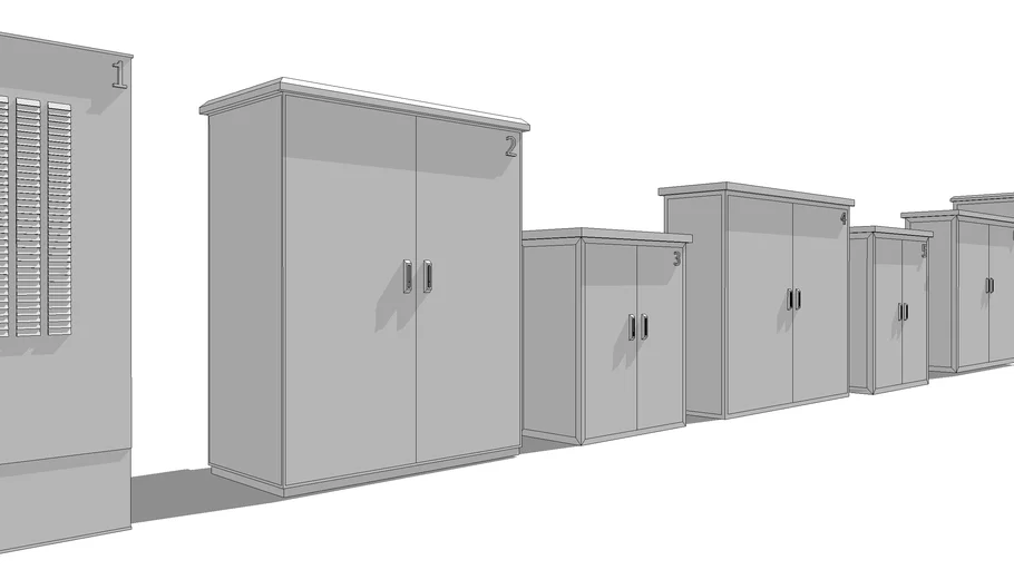GABINETES TELECOM | 3D Warehouse