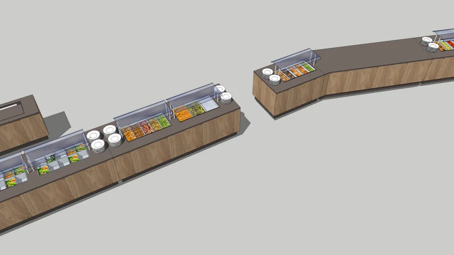 Ffood counters | 3D Warehouse
