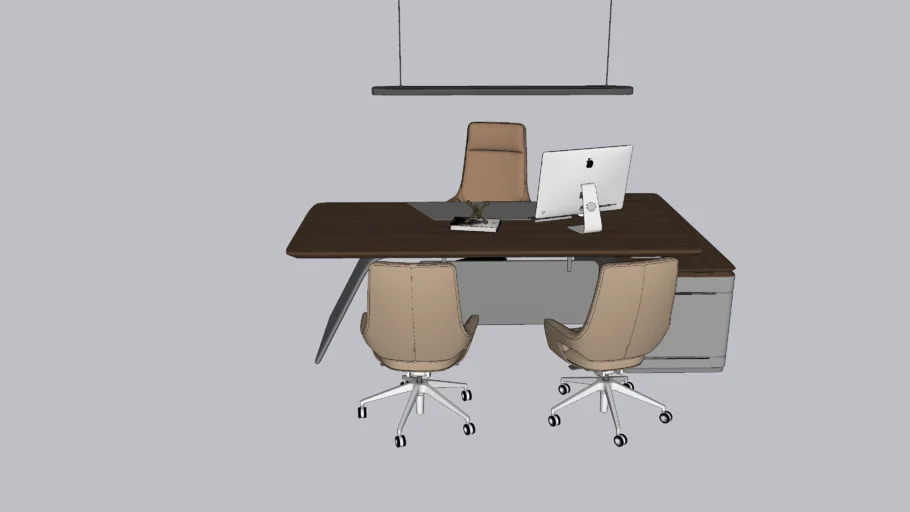 Office Executive Table. | 3D Warehouse