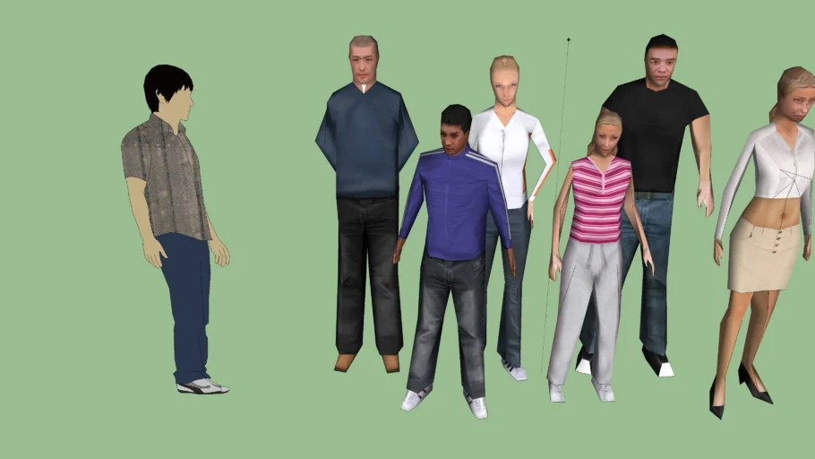 3d people | 3D Warehouse