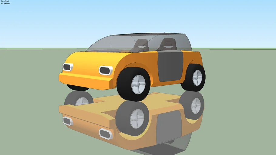 Electric mini car | 3D Warehouse