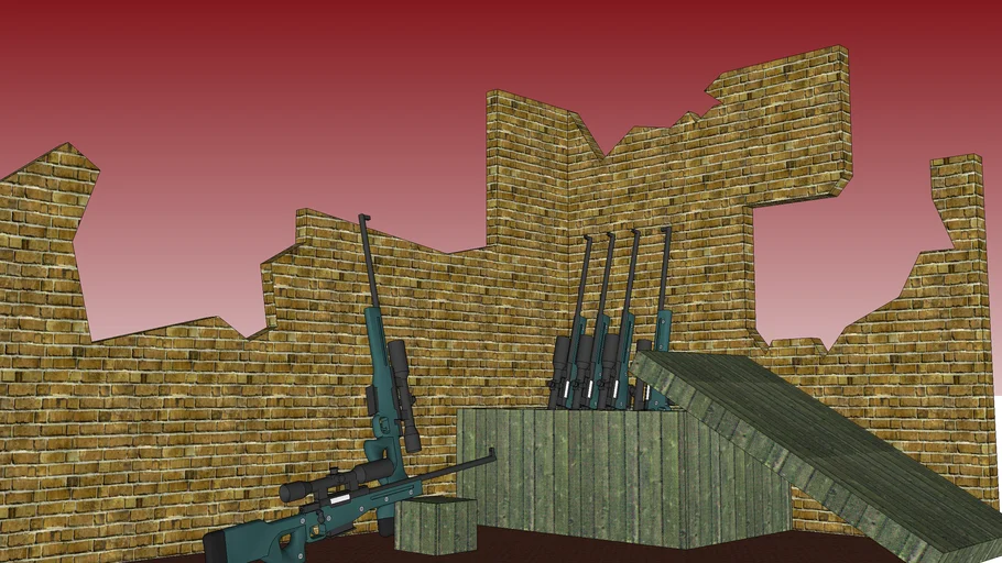 AWP L96 OF WAR | 3D Warehouse