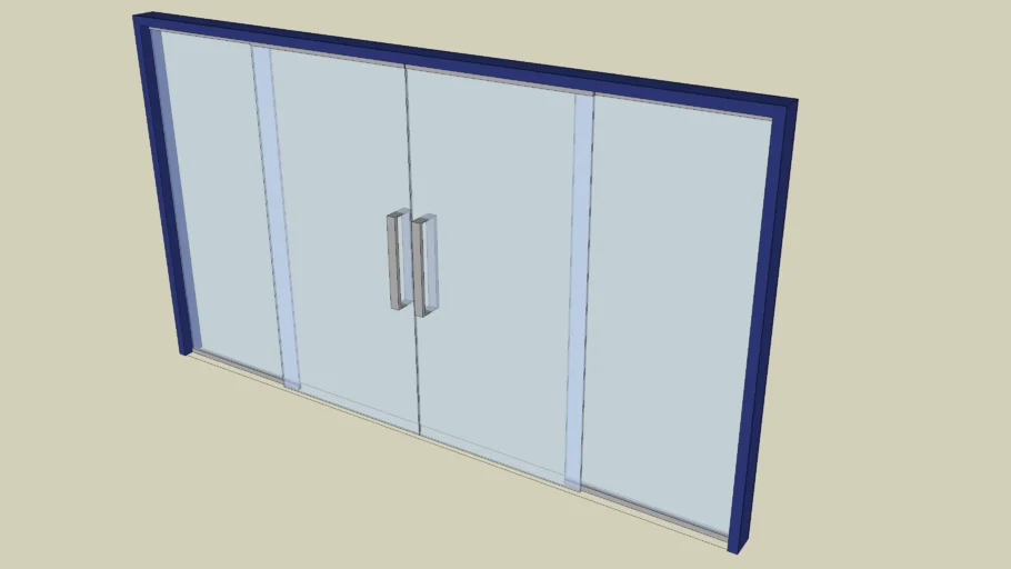 CGM+Double+Slide+Glass+Door | 3D Warehouse
