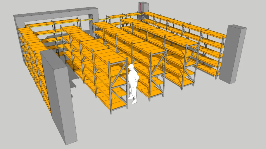 Small Parts Warehouse | 3D Warehouse