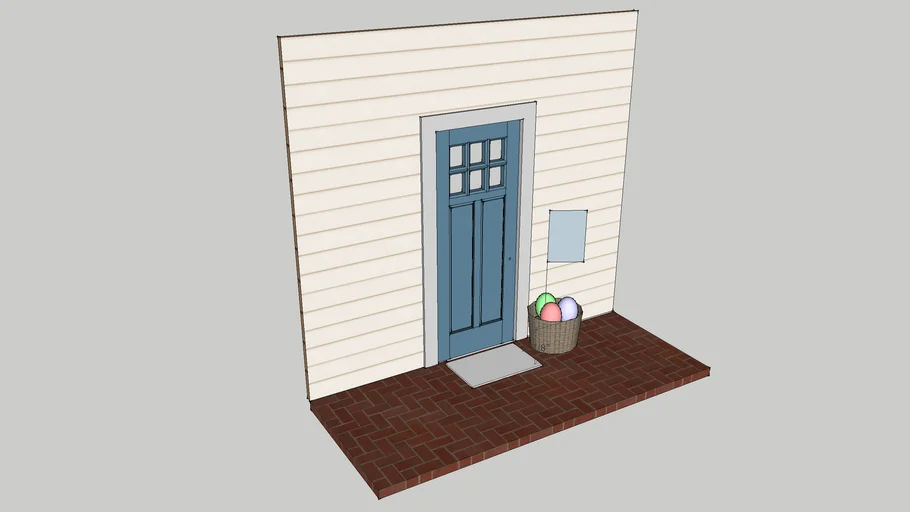 front porch | 3D Warehouse