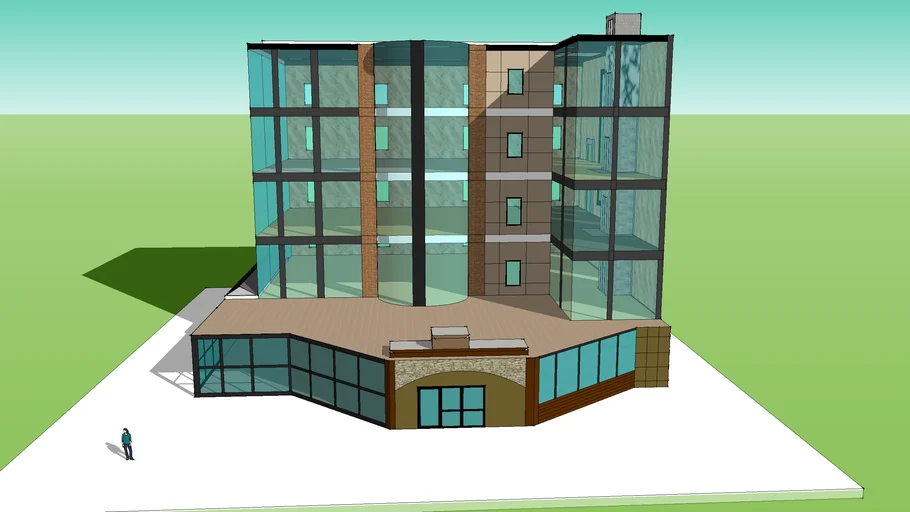 5 story office building | 3D Warehouse