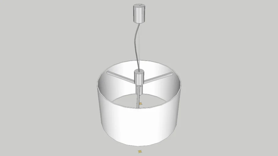 YLighting Natali, Ceiling Mounted Light Fixture - Pedant Lamp | 3D ...