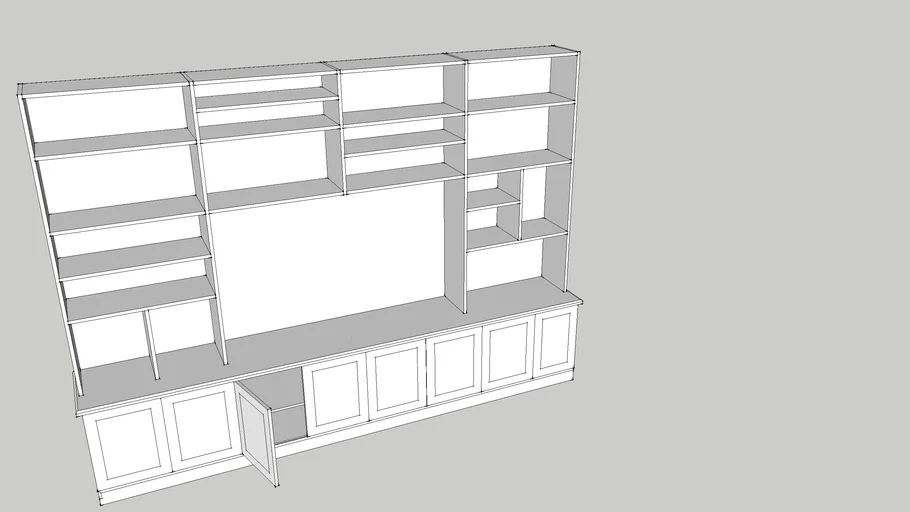 bookcase | 3D Warehouse