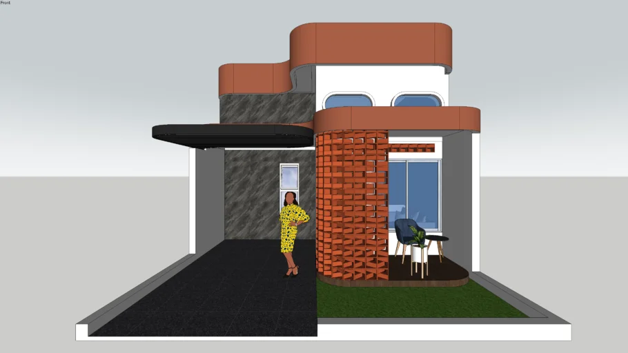 rumah model H | 3D Warehouse