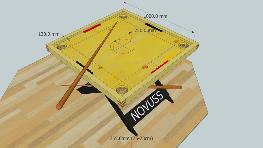 Novuss arcade game | 3D Warehouse