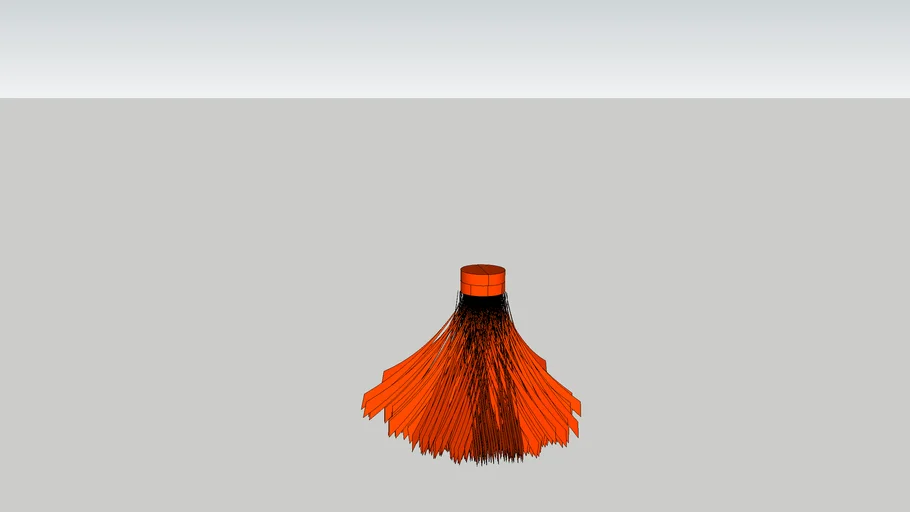 Brush Fringe | 3D Warehouse