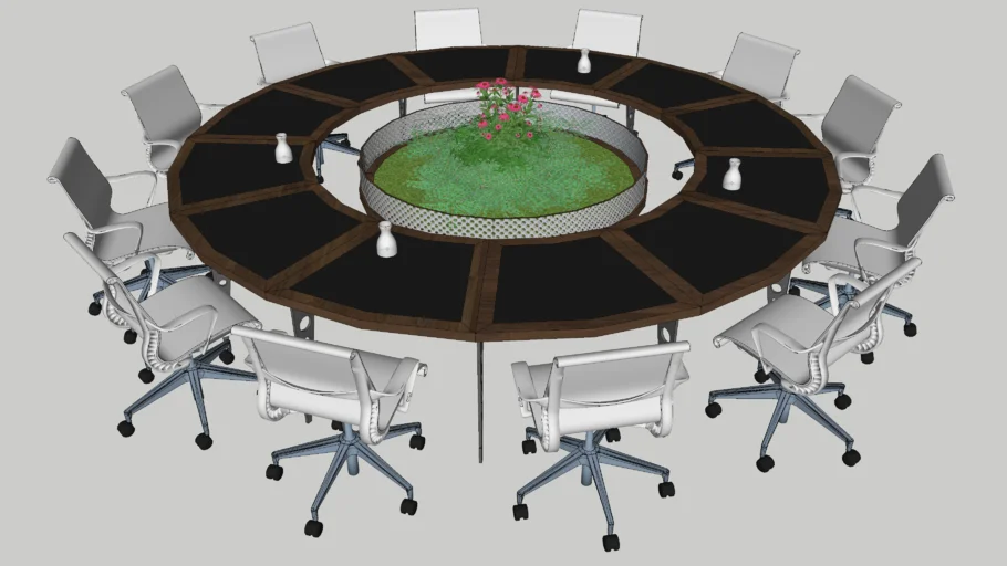 Meeting table | 3D Warehouse