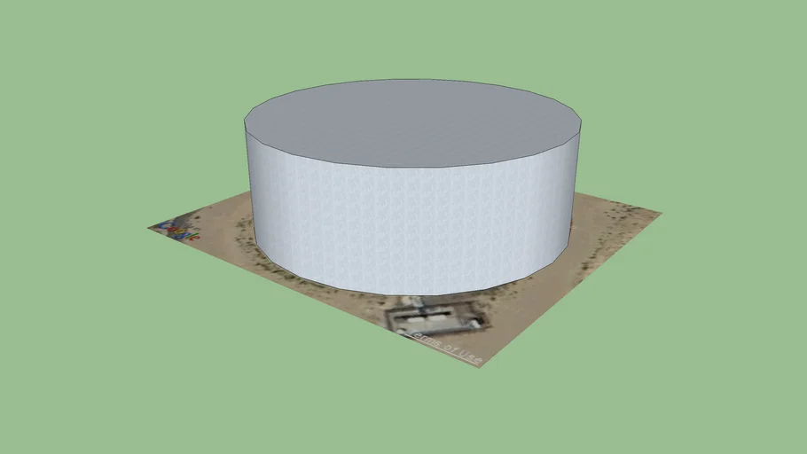 Left Hand Water District's Andrews Water Tank | 3D Warehouse