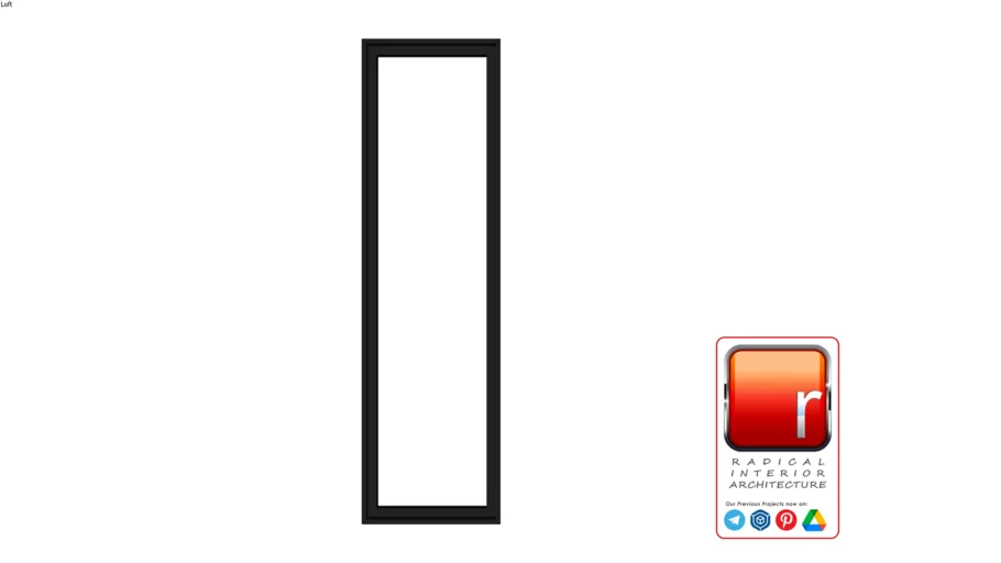 2100x600 Fixed Window | 3D Warehouse
