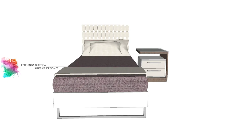 Cama solteiro | 3D Warehouse