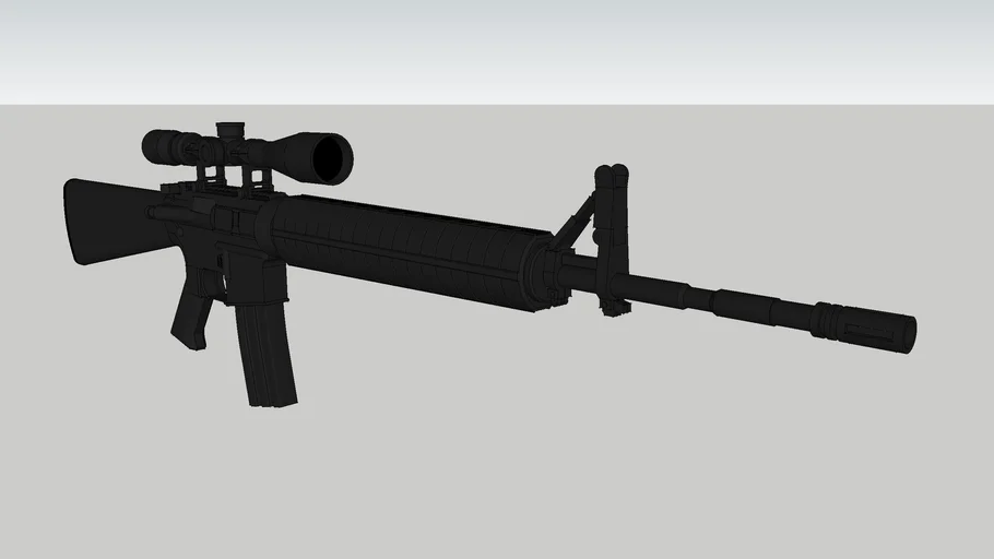 M16A4 Assault Rifle | 3D Warehouse