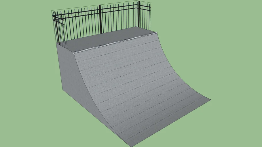 Quarterpipe | 3D Warehouse