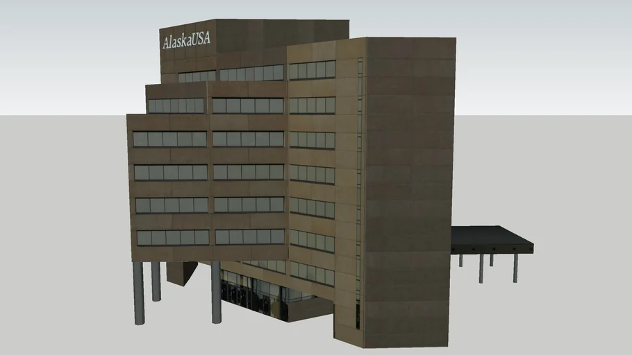 Alaska USA FCU Building | 3D Warehouse