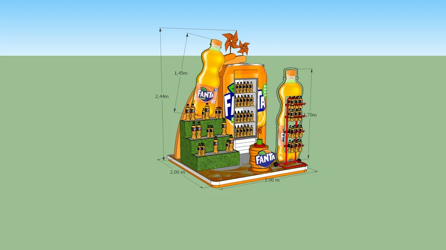 Booth Activation design | 3D Warehouse