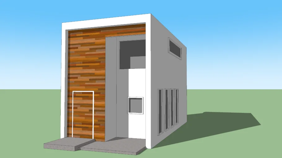 Small Modern Home | 3D Warehouse