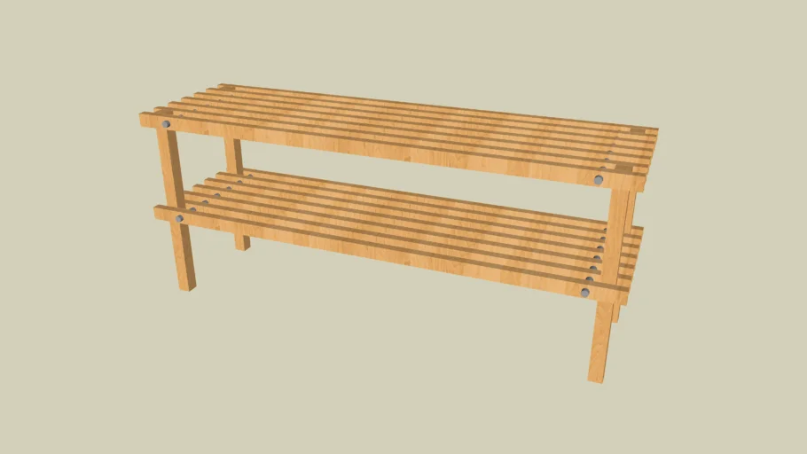 Shoe Rack | 3D Warehouse