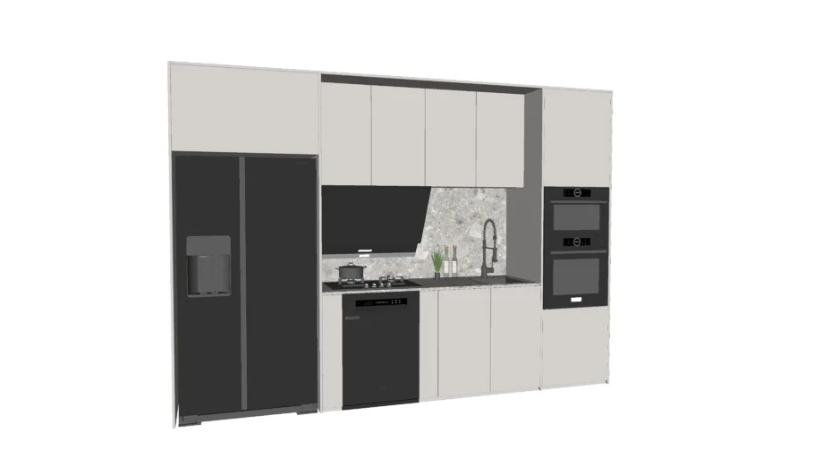 Modern Kitchen Cabinet | 3D Warehouse