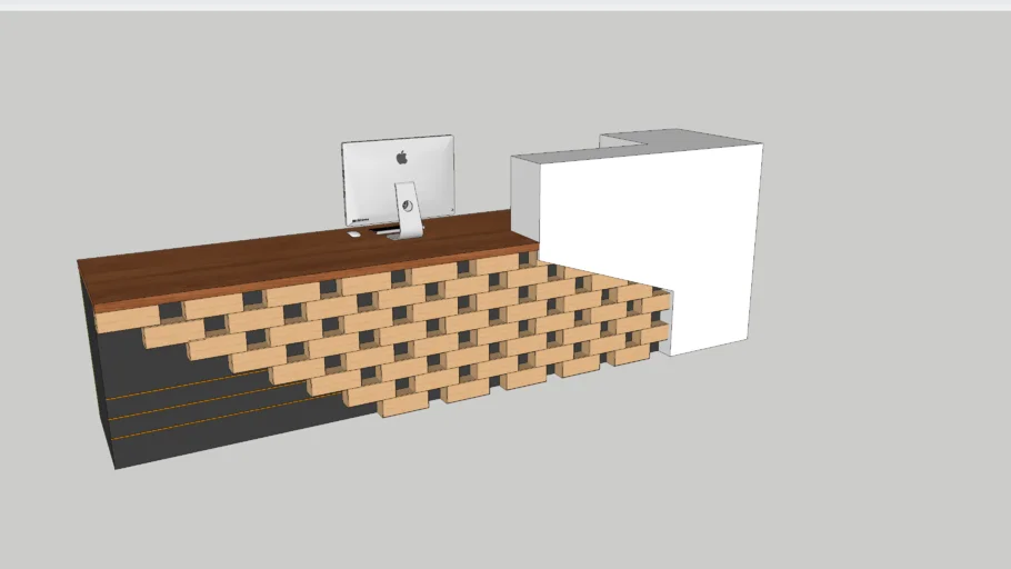 RECEPTION COUNTER | 3D Warehouse