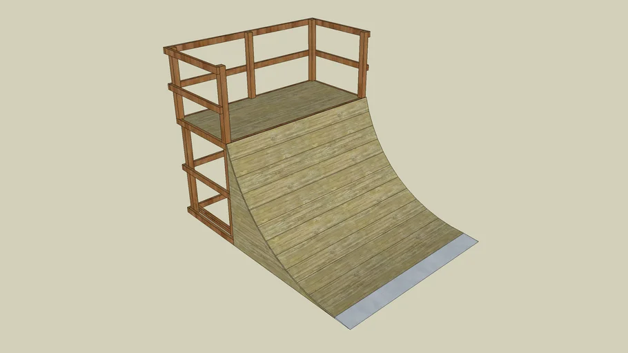 Quarter Pipe | 3D Warehouse
