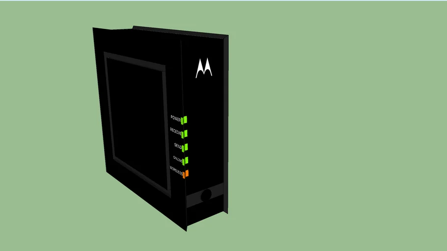 Router Motorola Beta | 3D Warehouse
