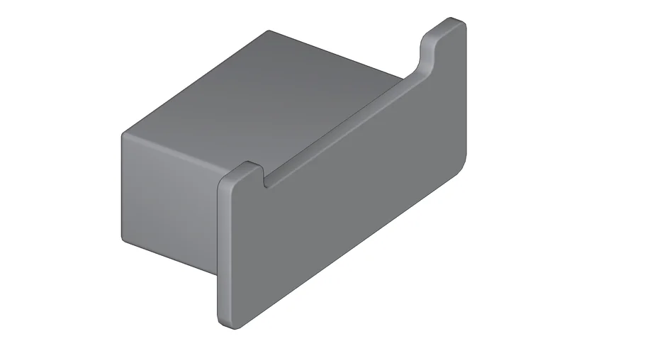 Double hook EMCO Loft 0575 001 02 W70xH30x33 | 3D Warehouse