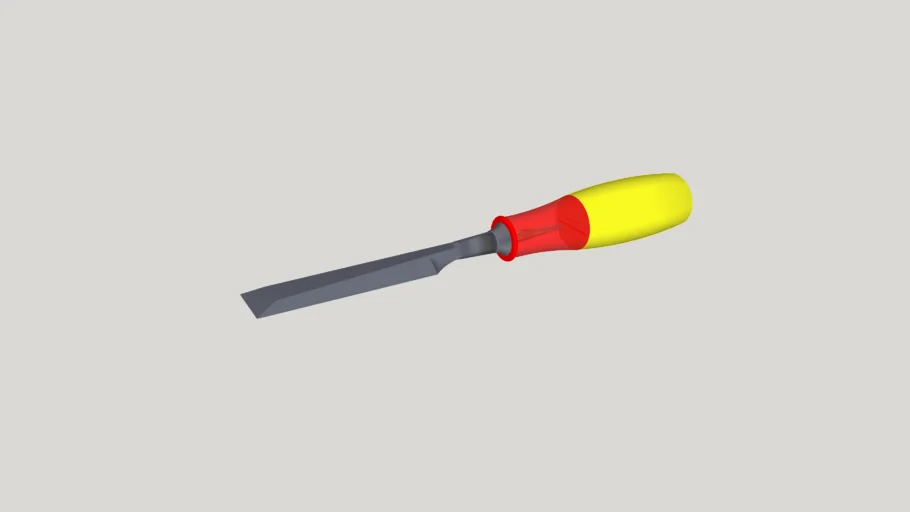 25mm WOOD CHISEL | 3D Warehouse
