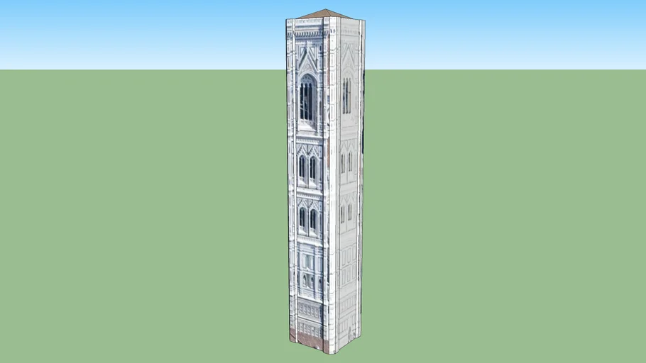 Clock Tower, Duomo, Florence, Italy | 3D Warehouse