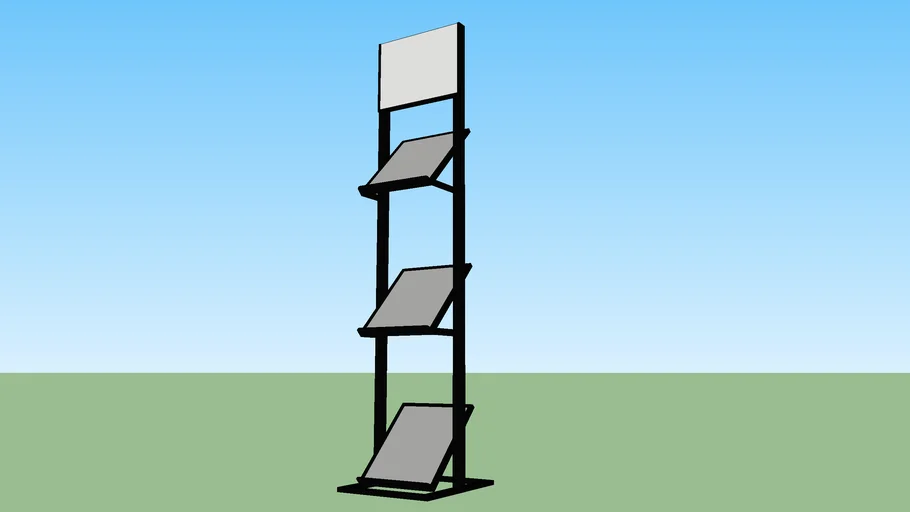 Catalogue Stand | 3D Warehouse