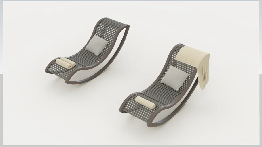 sun lounger | 3D Warehouse