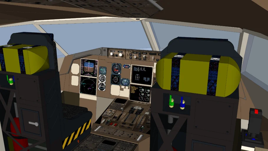Cockpit 3D (very detailed) | 3D Warehouse