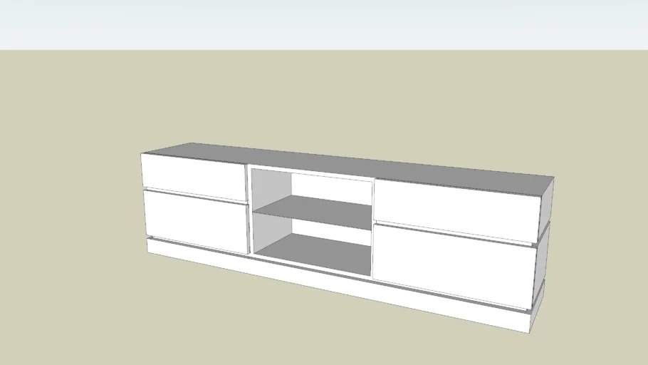 Aparador Maneco | 3D Warehouse