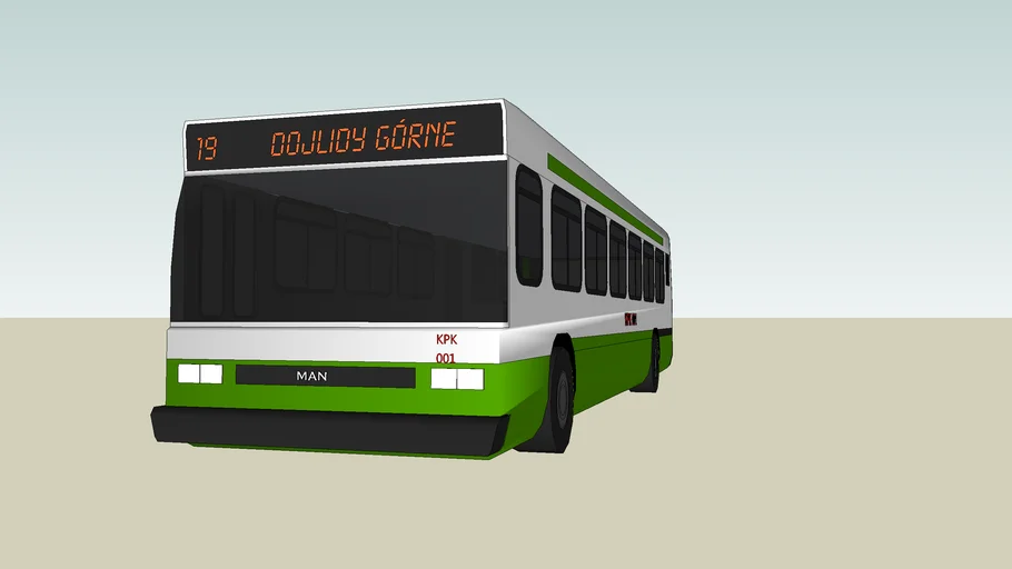 MAN CITY BUS | 3D Warehouse